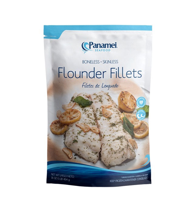 Flounder Fish Fillet